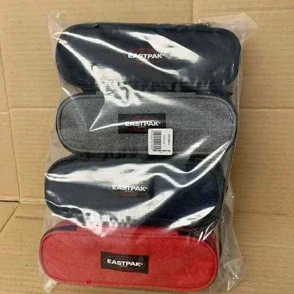 Accessories | New East Packpencil Case Grey Black Red Navy12 Pack ...
